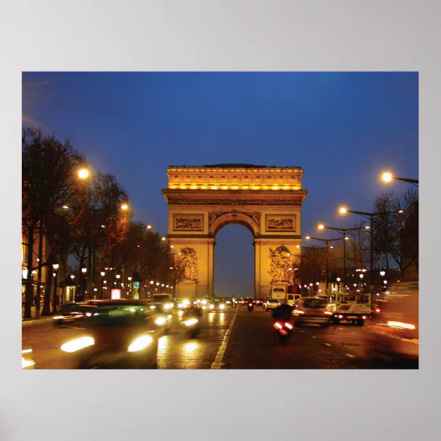 Arc de Triomphe Poster | Zazzle