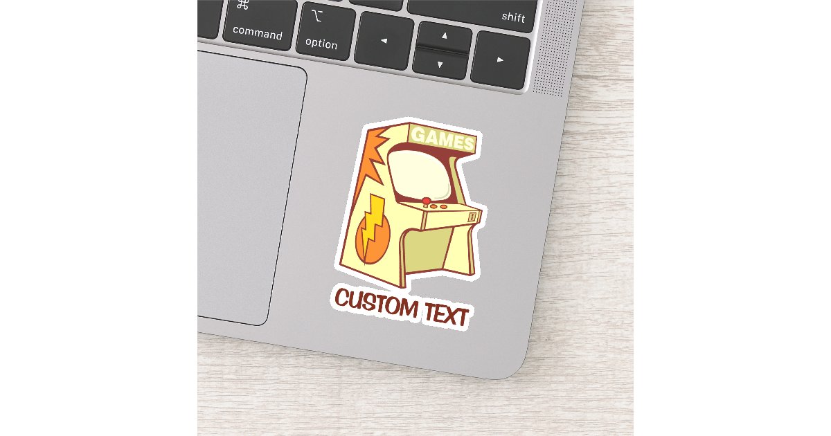 Arcade Machine Sticker | Zazzle