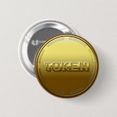 Arcade Token Button | Zazzle