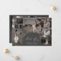 Arch | Gray Class of 2024 Multi Photo Graduation Announcement | Zazzle