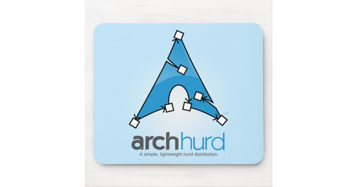 Arch Hurd Logo Mousemat Mouse Pad | Zazzle