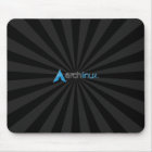 Arch Linux black Mouse Pad | Zazzle.com
