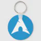 Arch Linux Logo Button Keychain | Zazzle