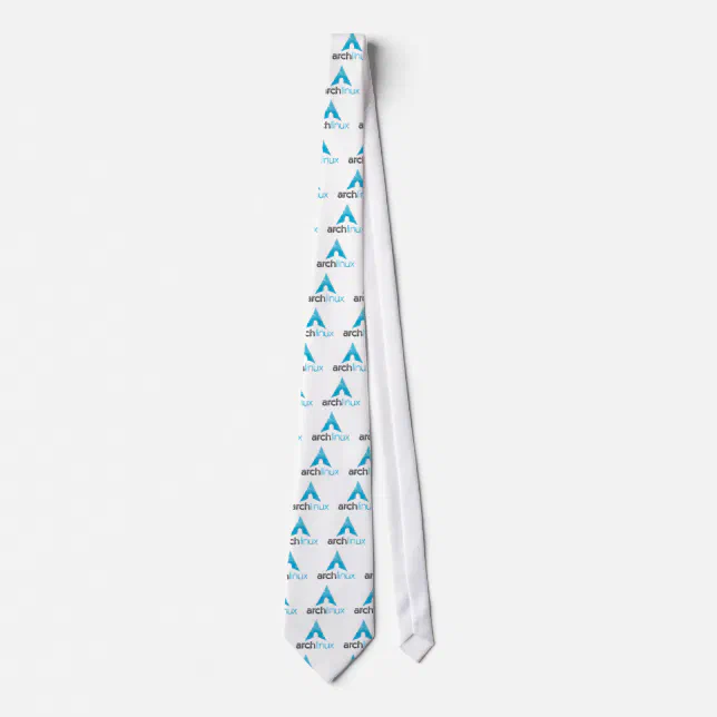Arch Linux Logo Tie | Zazzle