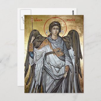 Archangel Michael Postcard | Zazzle
