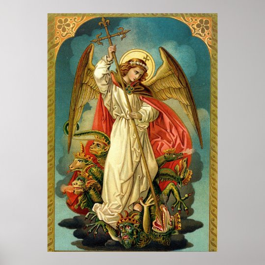 Archangel Michael Poster | Zazzle.com