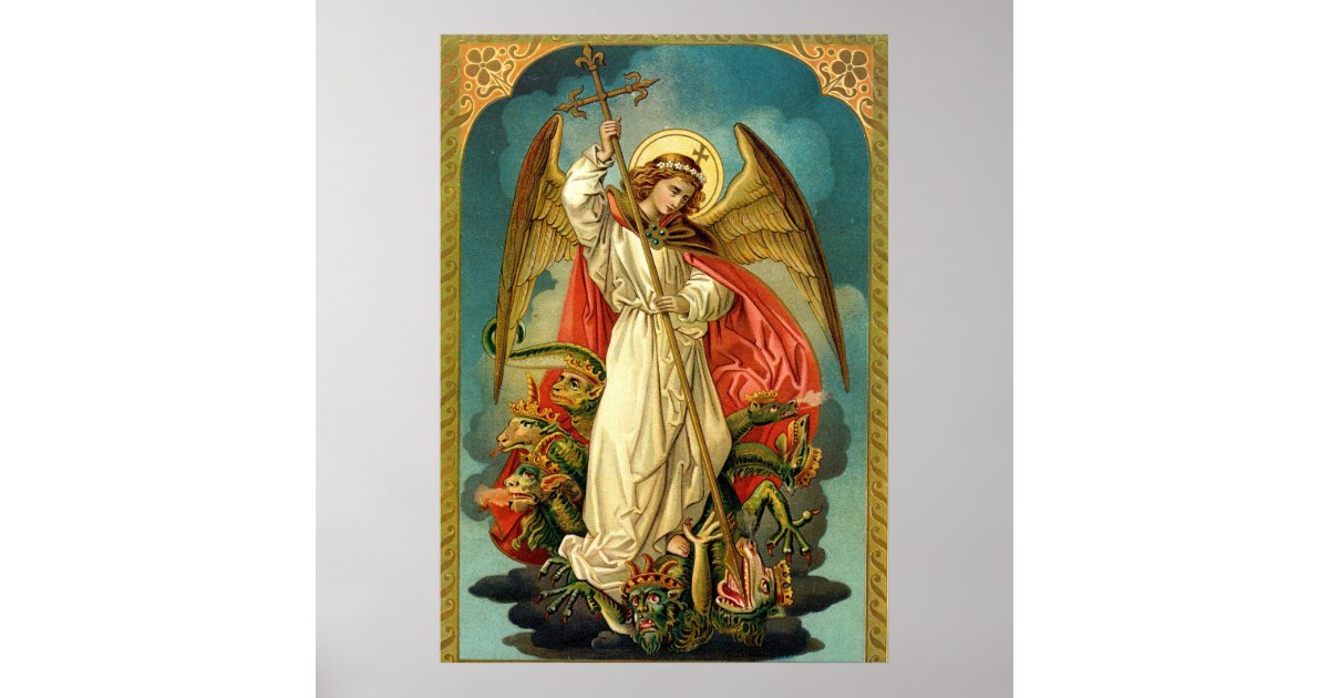Archangel Michael Poster | Zazzle