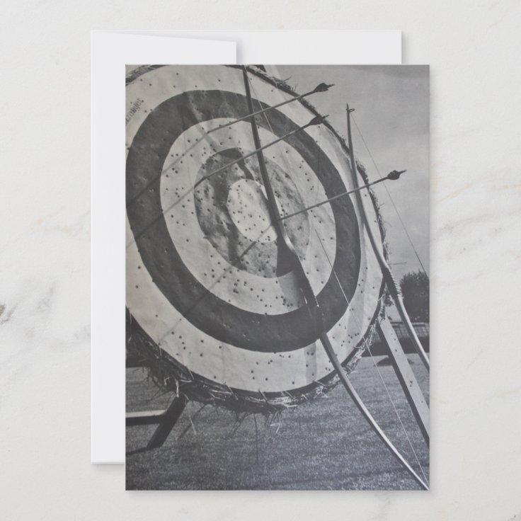 Archery Equipment Invitation | Zazzle