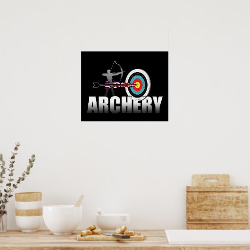 Archery Poster | Zazzle
