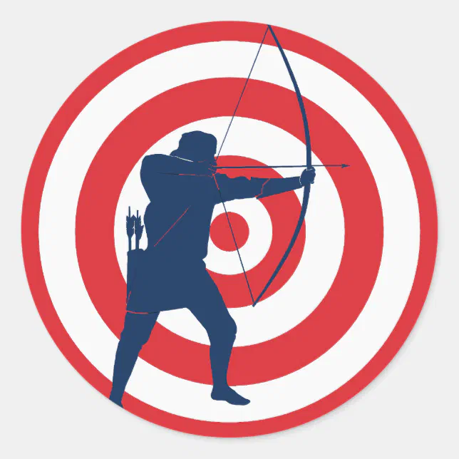 Archery Sticker | Zazzle