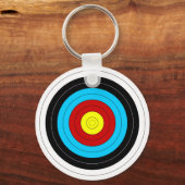 Archery Target Keychain | Zazzle