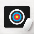 Archery Target Mouse Pad | Zazzle