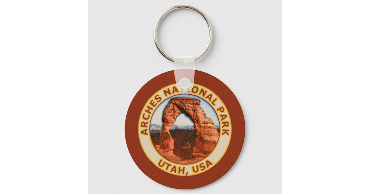 Arches National Park Keychain | Zazzle