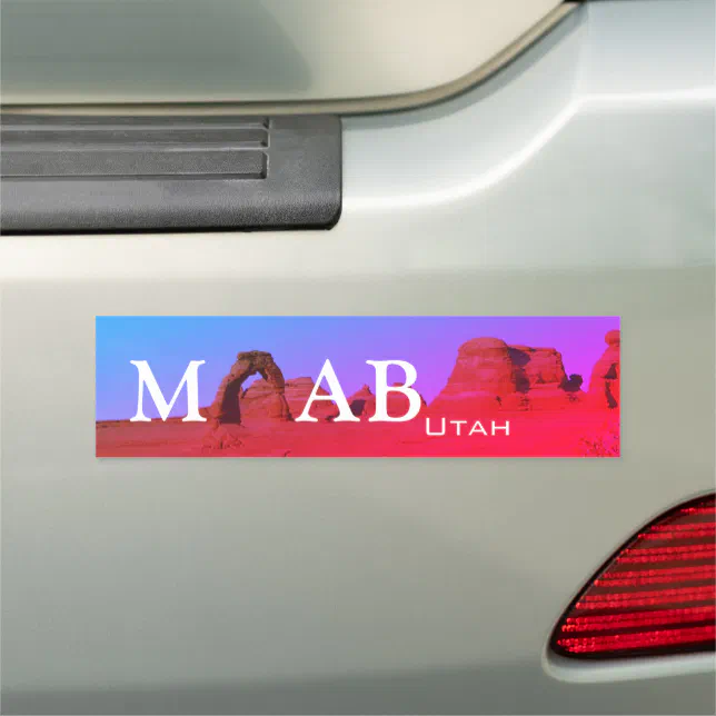 Arches National Park Moab Utah Landscape Car Magnet | Zazzle