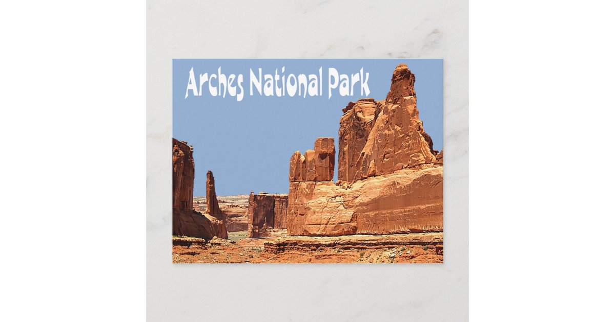Arches National Park, Moab Utah Postcard | Zazzle