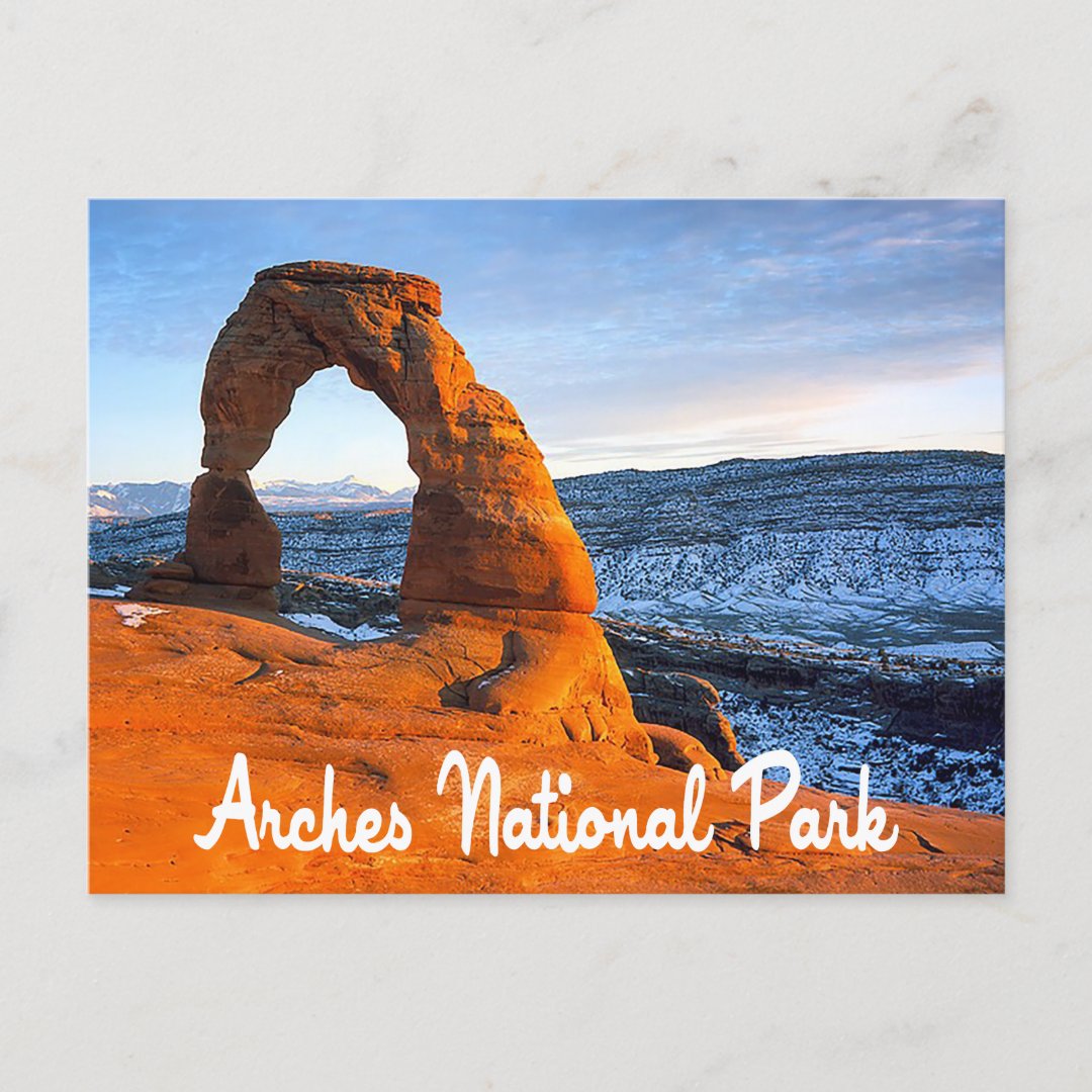 Arches National Park, Moab Utah Postcard | Zazzle