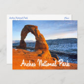 Arches National Park, Moab Utah Postcard | Zazzle