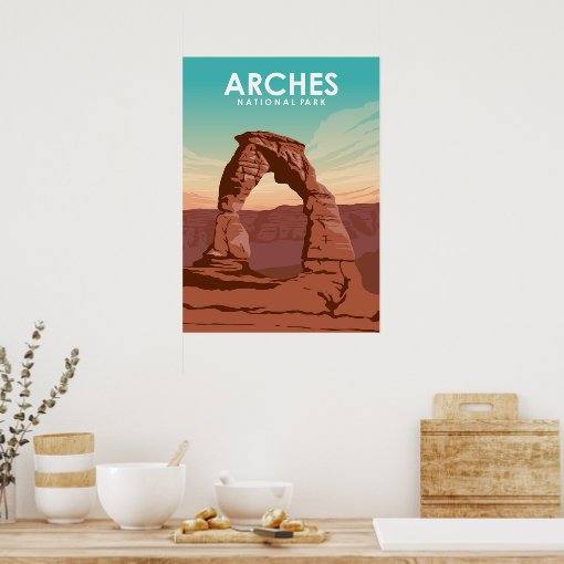 Arches National Park Poster | Zazzle