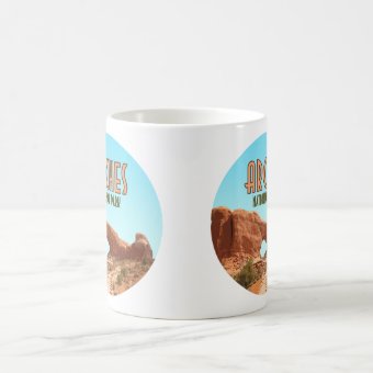 Arches National Park Utah Vintage Coffee Mug | Zazzle