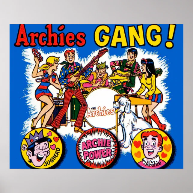 Archies Gang Poster | Zazzle