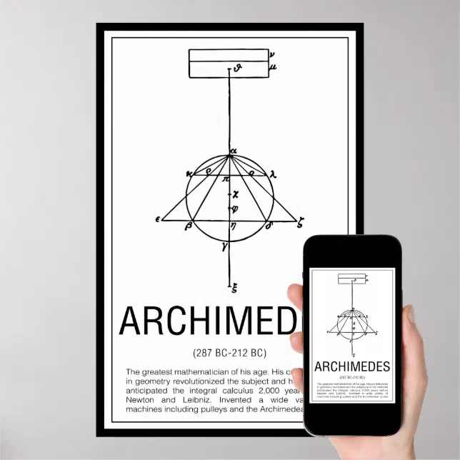 Archimedes Poster | Zazzle