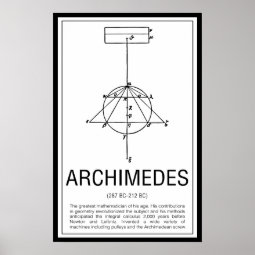 Archimedes Poster | Zazzle