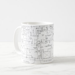 architect plans coffee mug | Zazzle