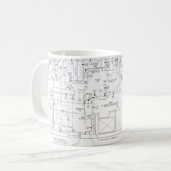architect plans coffee mug | Zazzle