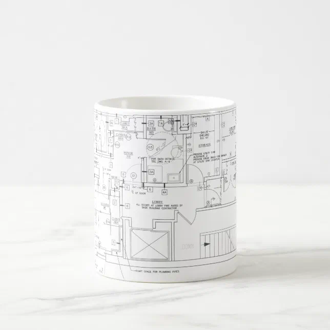 architect plans coffee mug | Zazzle