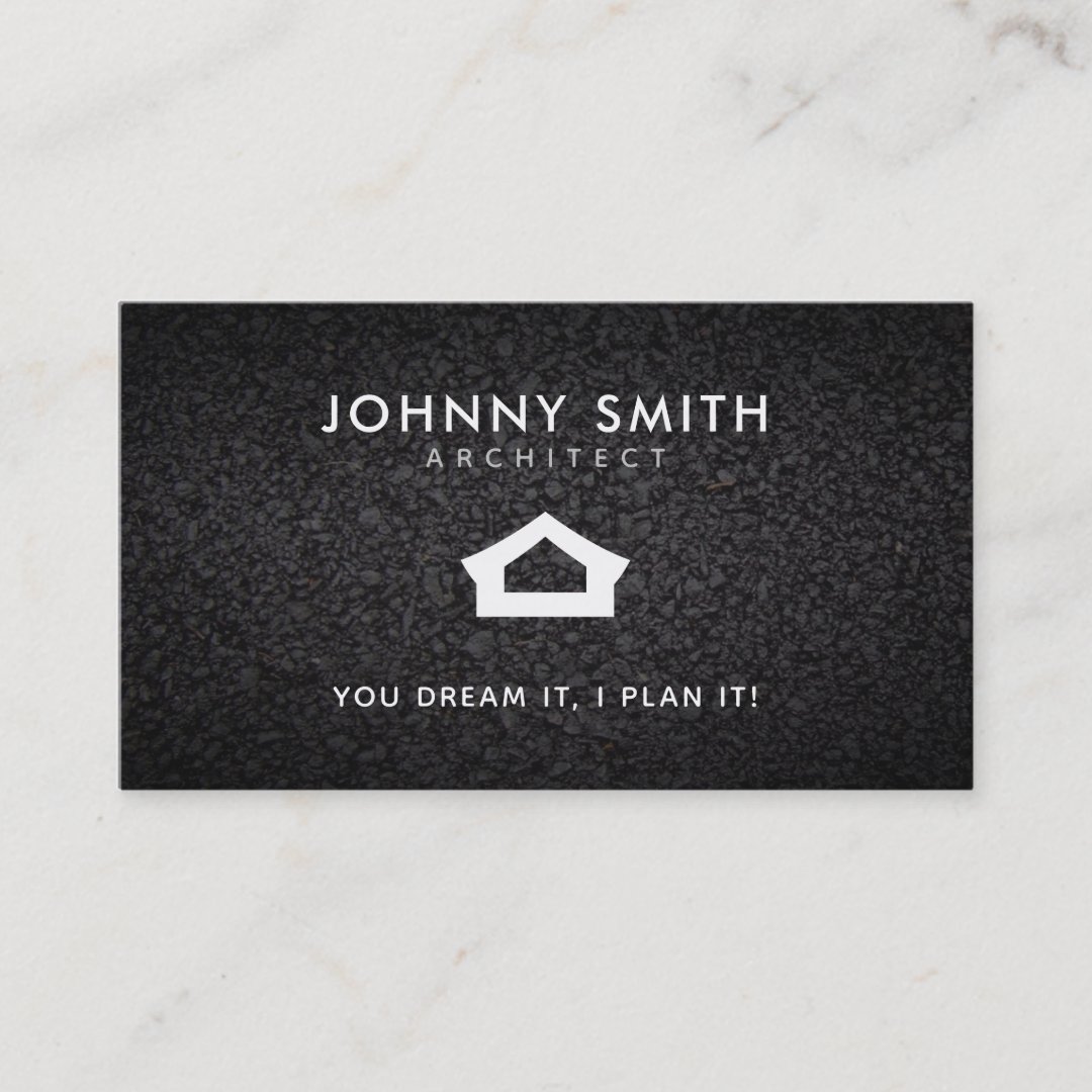 Architect Slogans Business Cards | Zazzle