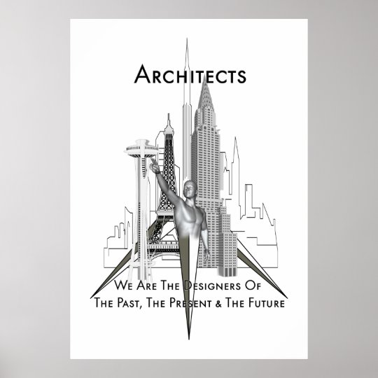 Architects Archival Poster | Zazzle.com