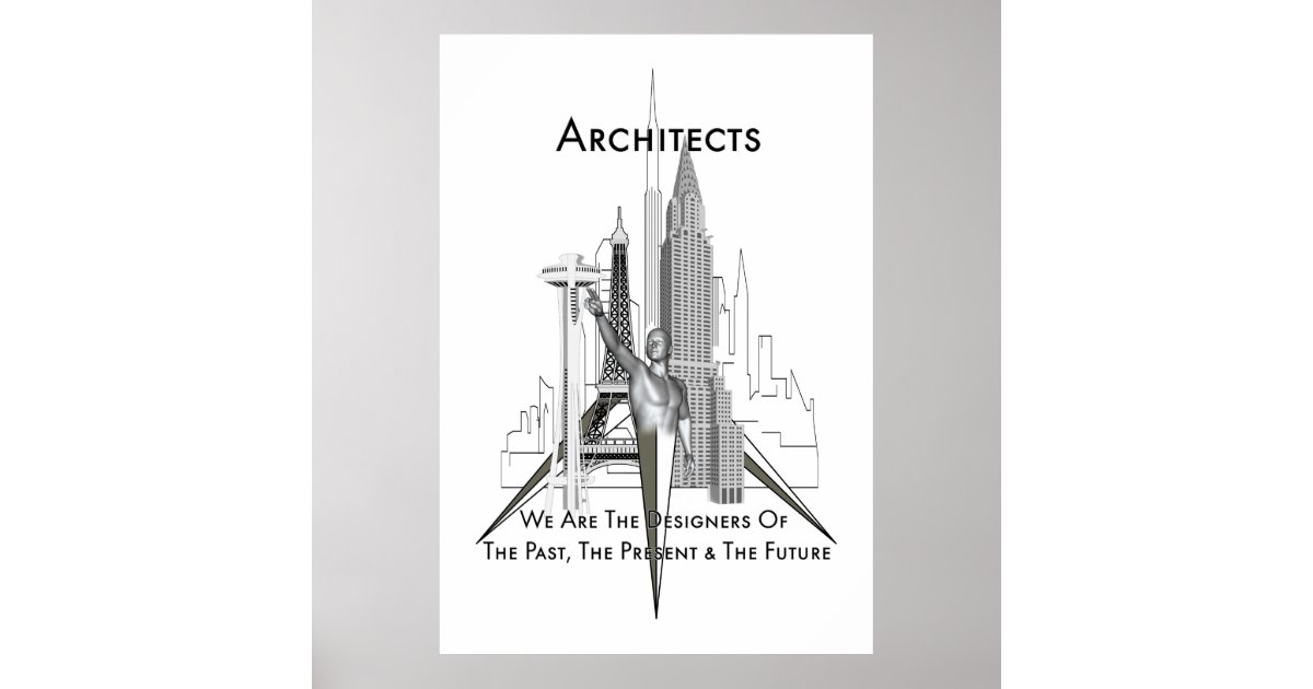 Architects Archival Poster | Zazzle