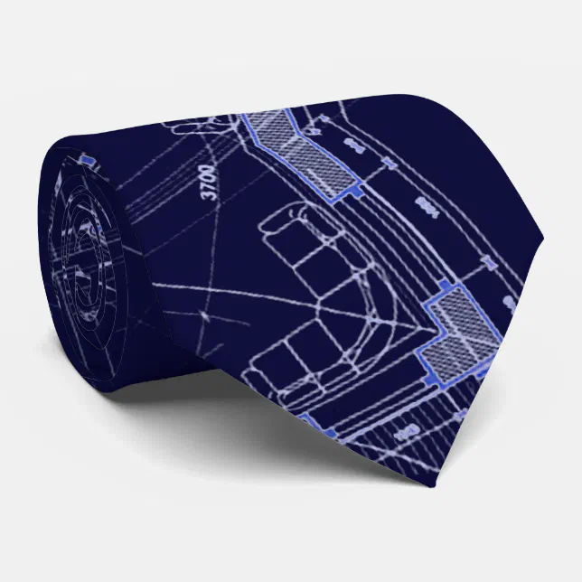 Architectural Drafting Tie | Zazzle