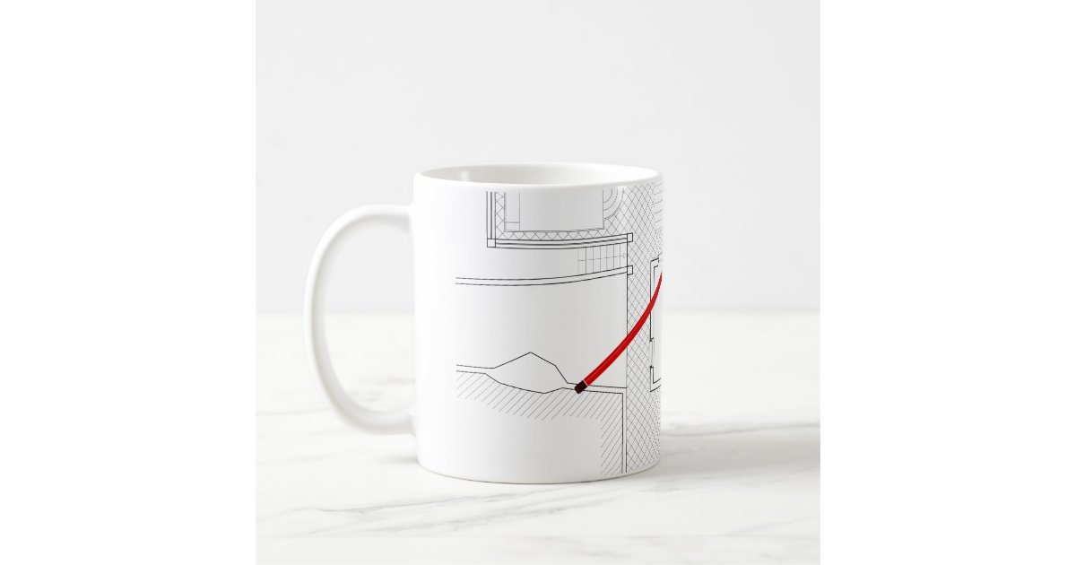 Architectural project, drawing, Architects Coffee Mug | Zazzle