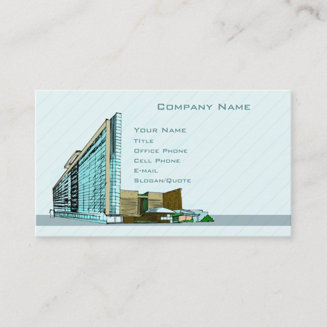 Architecture Business Card | Zazzle