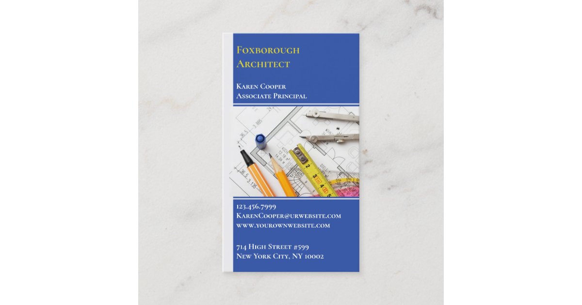 Architecture Engineering Business Card | Zazzle