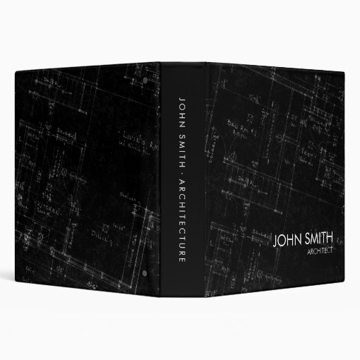 Architecture Floor Plans binder | Zazzle