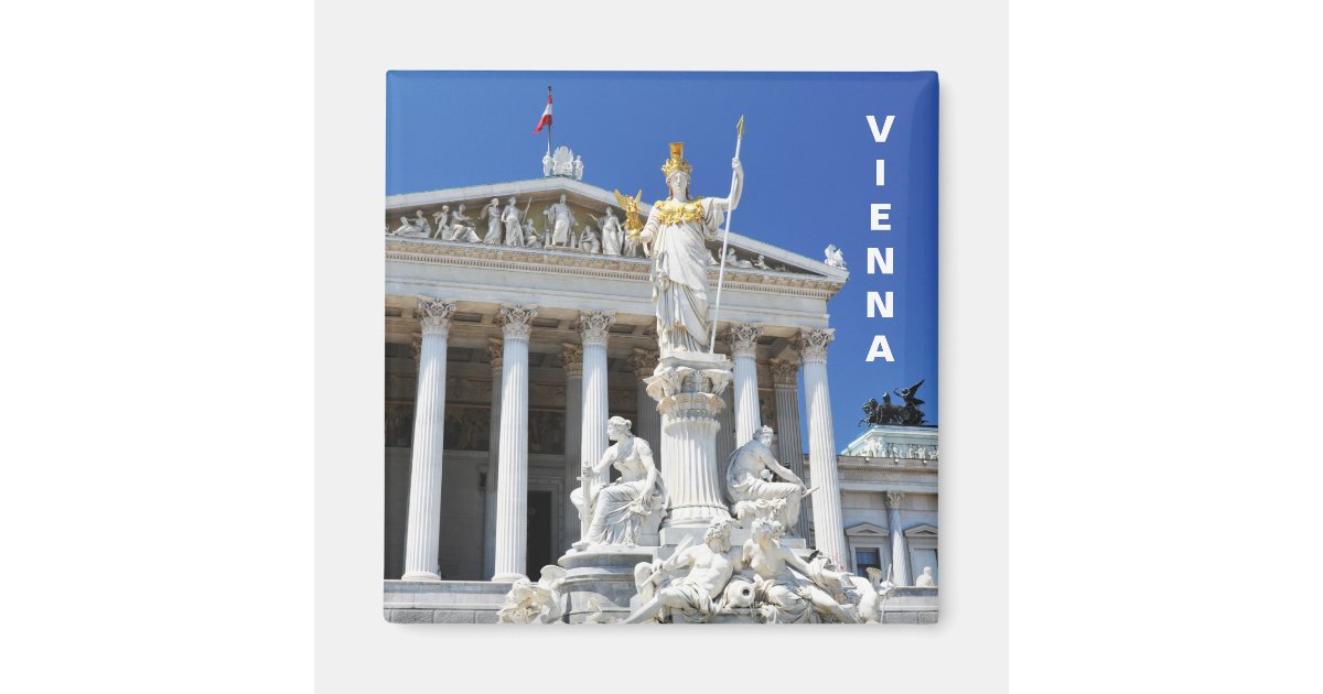 Architecture in Vienna, Austria Magnet | Zazzle