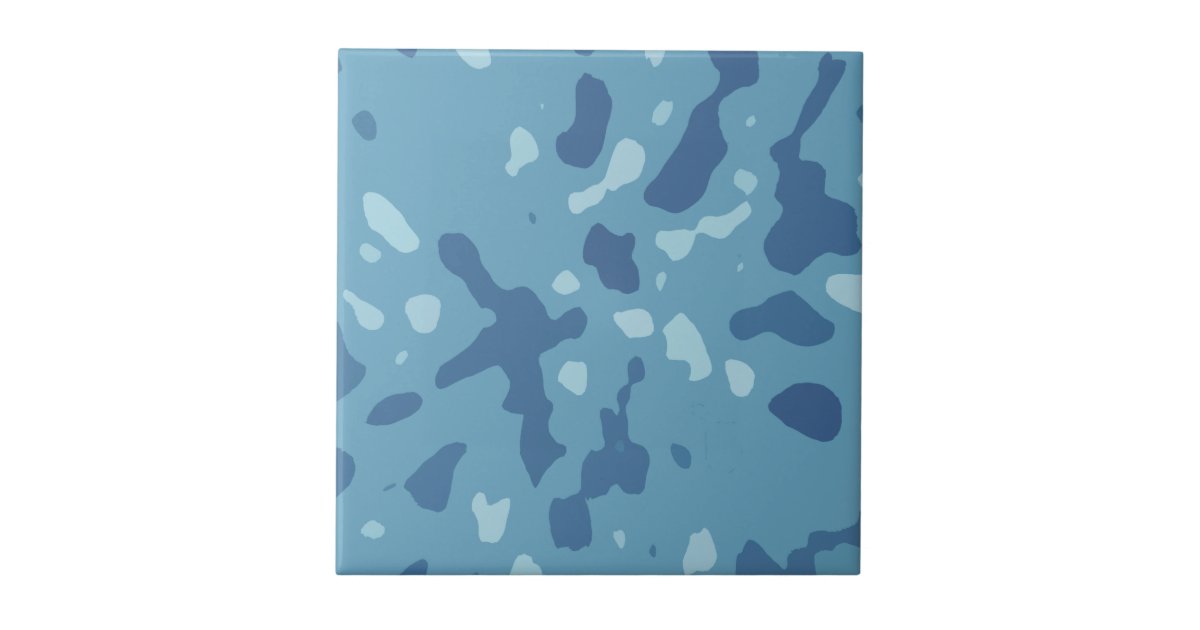 Arctic Camo Drift Ceramic Tile | Zazzle