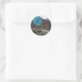 arctic circle classic round sticker | Zazzle