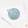 Arctic Circle Square Sticker | Zazzle