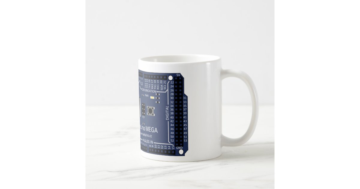 Arduino Mega Coffee Mug | Zazzle