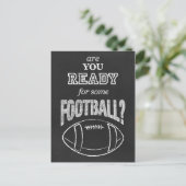 are you ready for some football? postcard | Zazzle
