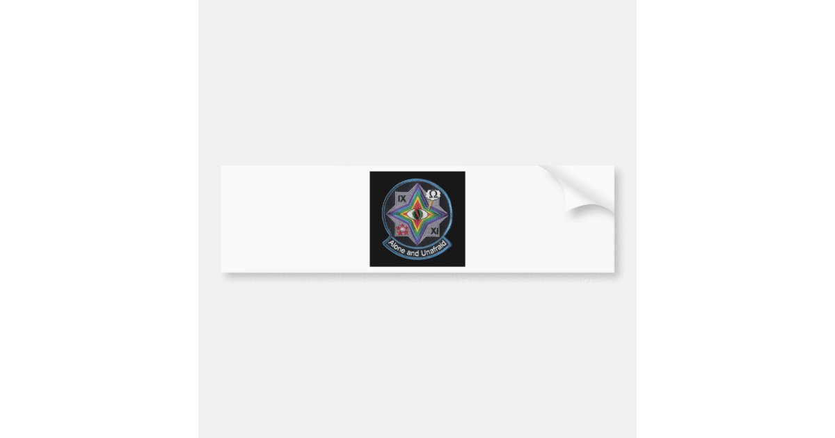area 51 patch bumper sticker | Zazzle