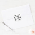 Area Closed Sign Warning Restricted Zone Square Sticker | Zazzle