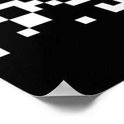 Arecibo Binary Message Reply Poster | Zazzle