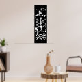 Arecibo Binary Message Reply Poster | Zazzle