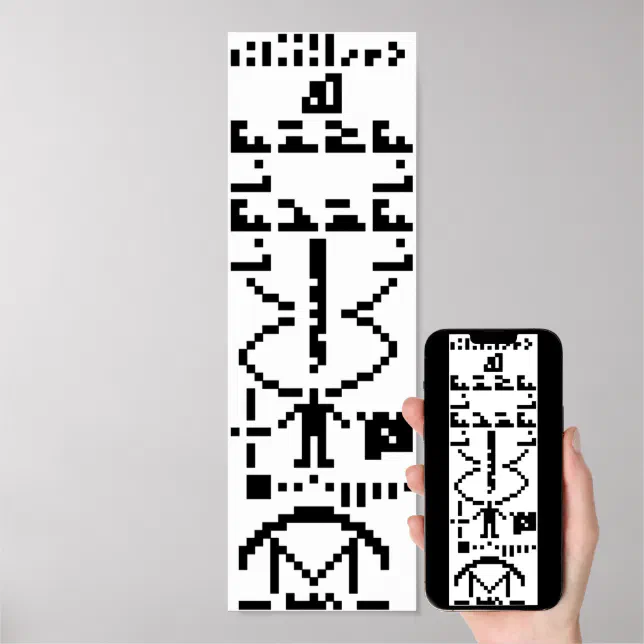 Arecibo_Message Poster | Zazzle