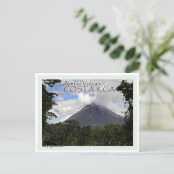 Arenal Volcano Postcard | Zazzle