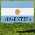 Argentina flag Bandera De Argentina Sign | Zazzle